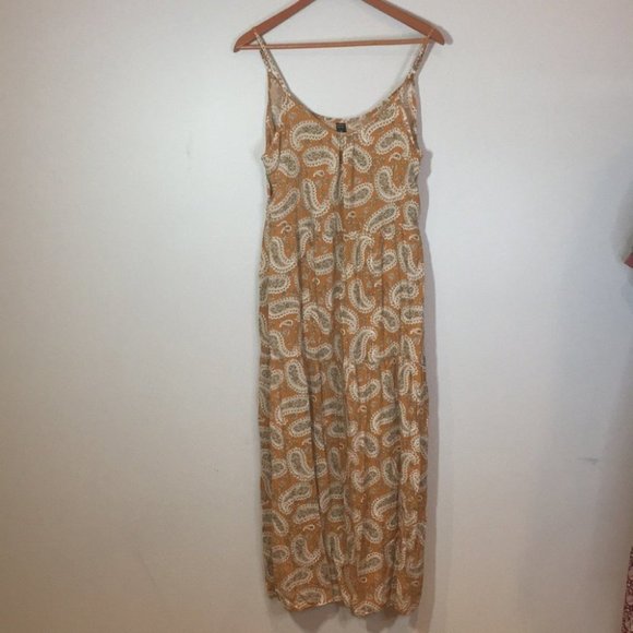 Emery Rose | Dresses | Womans Emory Rose Size Large Tiered Mustard ...